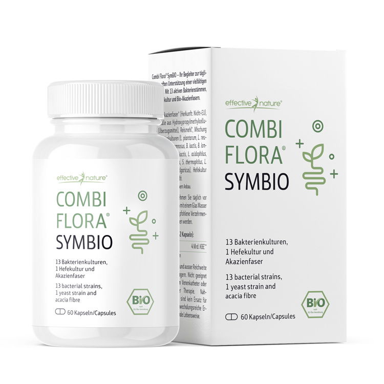 Combi Flora SymBIO 60 Kapseln - Probiotika | myFairtrade
