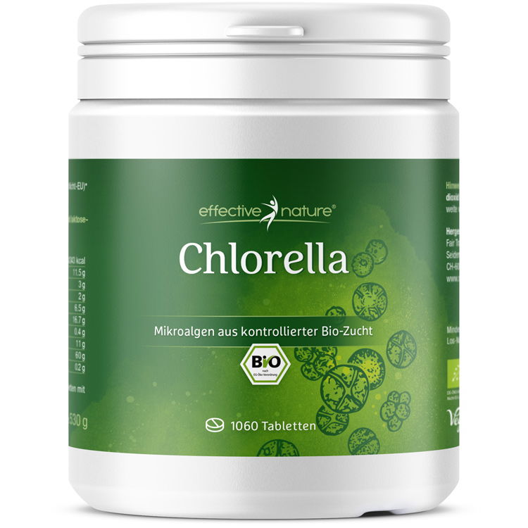 effective nature: Bio-Chlorella Algen Tabletten | myFairtrade